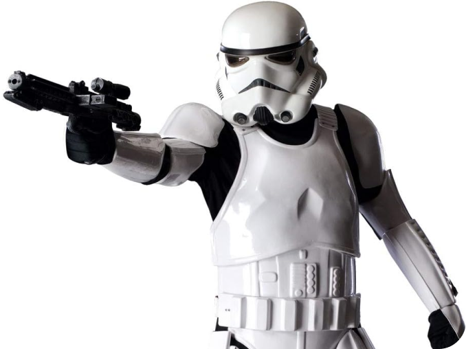 Storm Trooper Character • Ferngully Party Characters